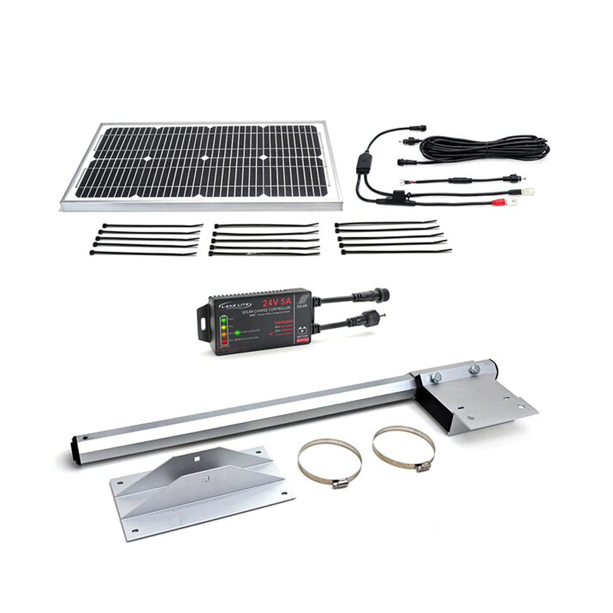 Trolling Motor Solar Charging Kits - Lake Lite
