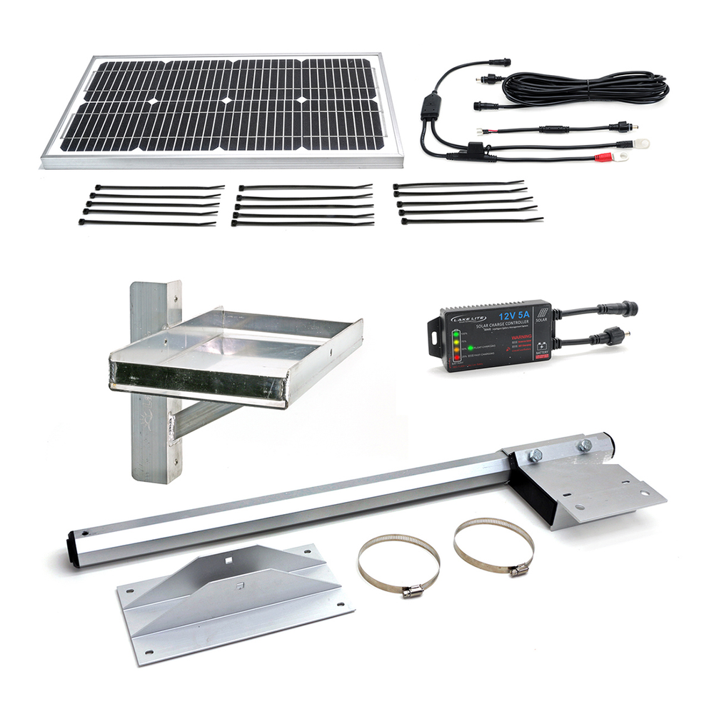 12v Boat Lift Solar Charging Kit – Lake Lifter
