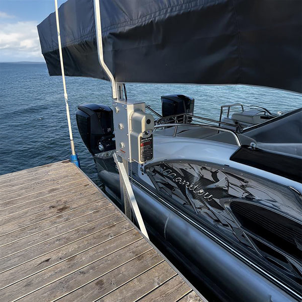 DC Integrated Boat Lift Wireless Direct Drive Motor & 6k Winch Box ...