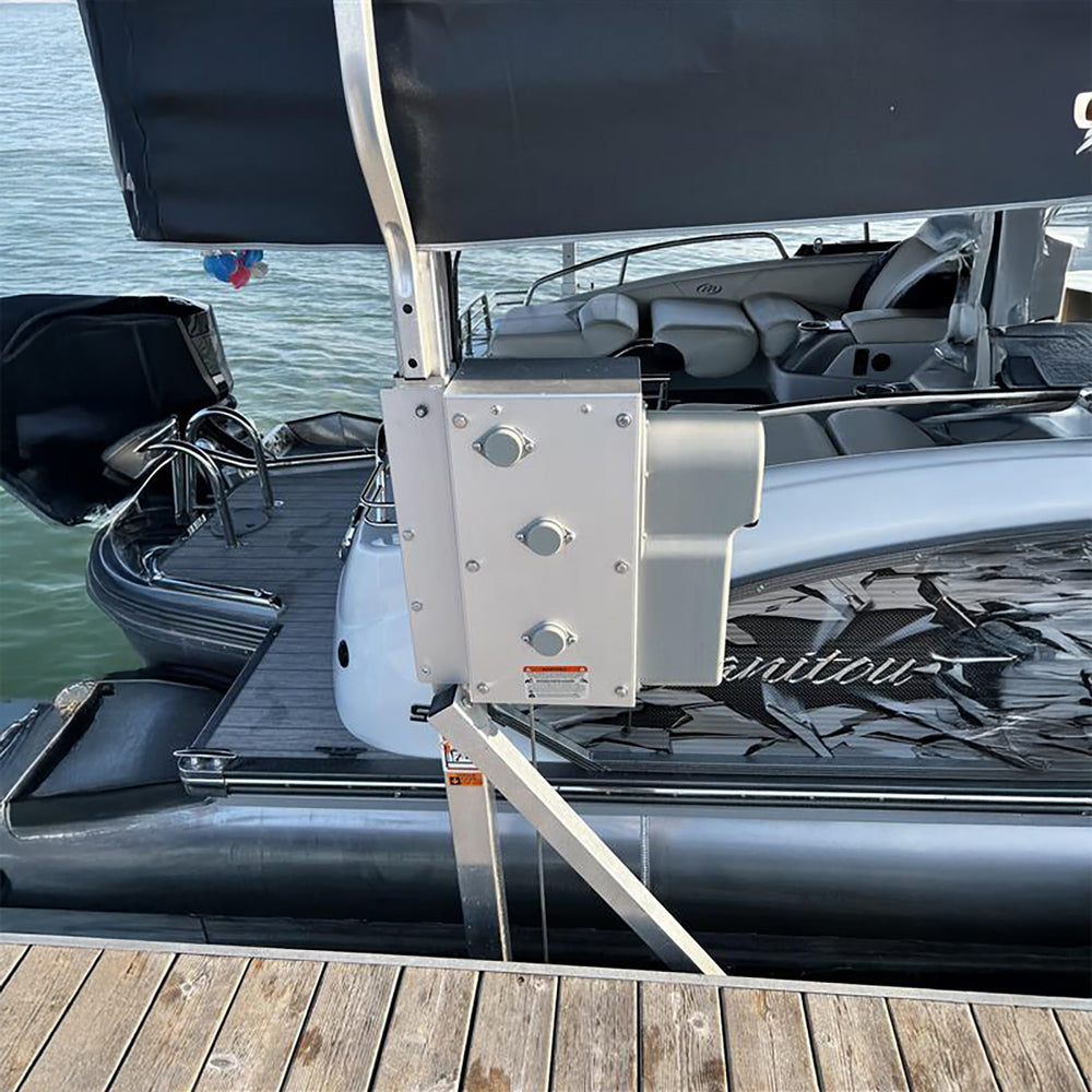 DC Integrated Boat Lift Wireless Direct Drive Motor & 5k Winch Box ...