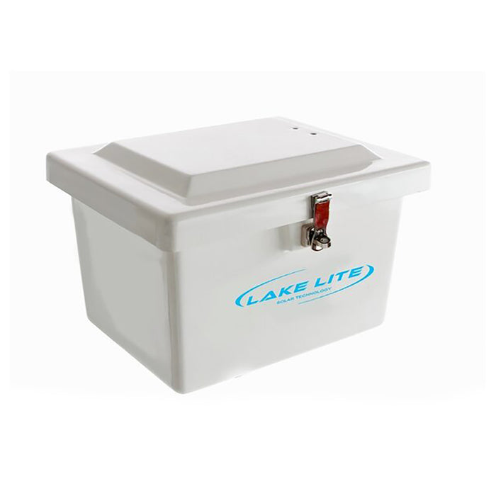 White Fiberglass Battery Box - Small – Lake Lifter