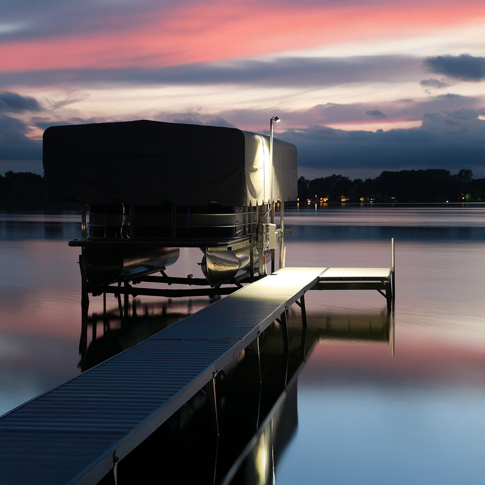 Wireless Key Fob Activated Boat Lift Flood Light – Lake Lifter